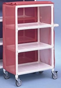 Tri-Shelf Linen Cart- Duralife USA Inc.